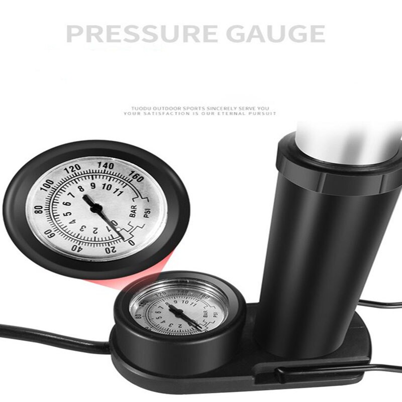 Bycicle Pump Electric Scooter With Barometer Bike ... – Grandado