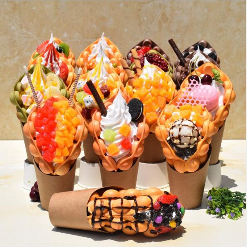 Beste prijs ijs ei wafel model display; Simulatie ... – Grandado