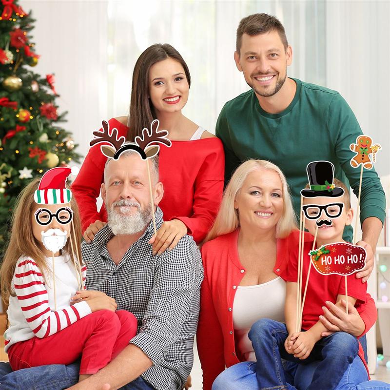 21PCS Christmas Photo Booth Props Funny Xmas Selfi... – Vicedeal 21PCS Christmas Photo Booth Props Funny Xmas Selfi... – Vicedeal