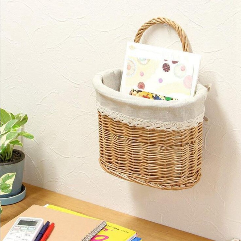 Handgemaakte Rieten Mand Rotan Engels Land Stijl M... – Grandado