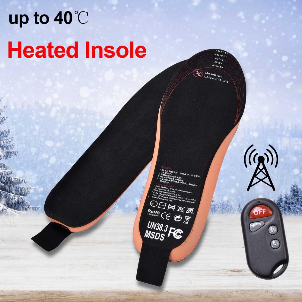 Winter Warm Foot Insoles Heating Insole Three-spee... – Grandado