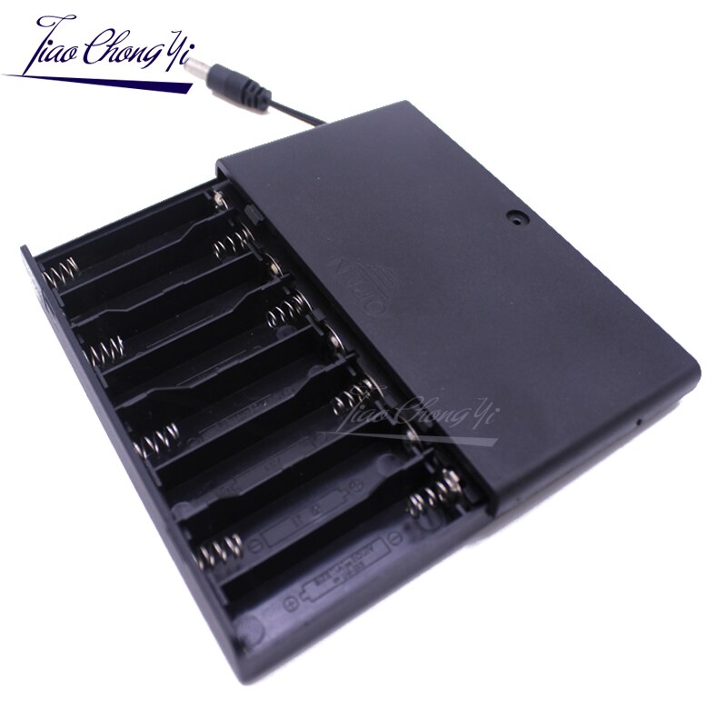 12V 8 AA Batteries Holder Storage Case Plastic 1.5... – Vicedeal