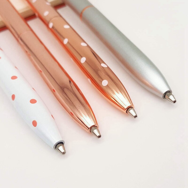 Pineapple Pens Cute Ballpoint Pens, Rose Gold Meta... – Vicedeal