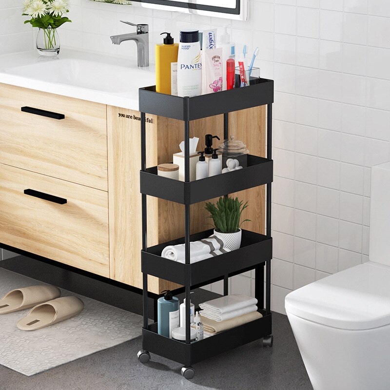 Keuken Opbergrek Badkamer Opbergrek Koelkast Side ... – Vicedeal