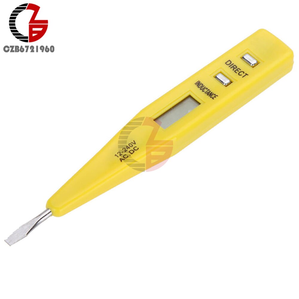 Ac dc 12v-250v voltage tester penna 12v 24v 36v 4... – Grandado