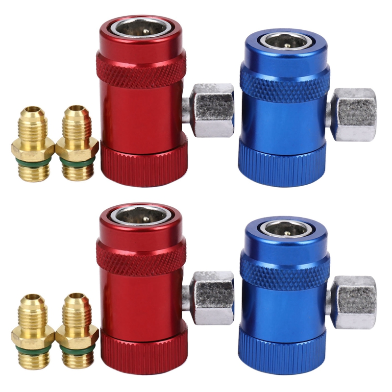 4X Car Auto AC High / Low Side R1234yf Quick Coupl... – Vicedeal
