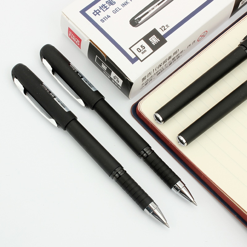 Deli gel pen 1 stuks ondertekenen Plastic pen 0.5m... – Vicedeal