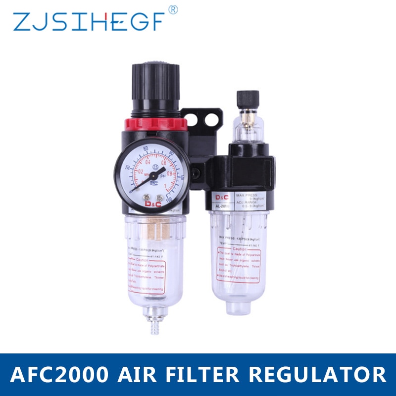 AFC-2000 Pneumatische Filter Regulator Luchtbehand... – Grandado