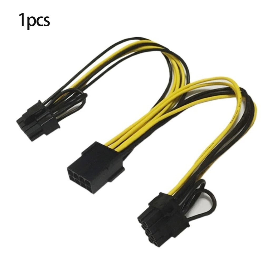 PCI-E PCIE 8P hembra a 2 puertos Dual 8pin 6P + 2 ... – Grandado