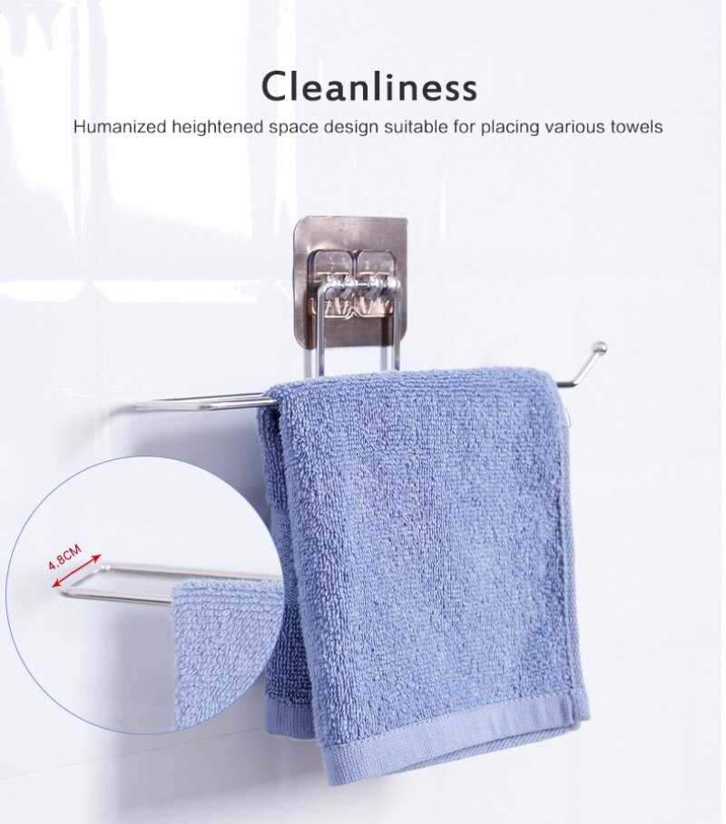 Stainless Steel Towel Rack Kitchen Lazy Rag Storag... – Grandado