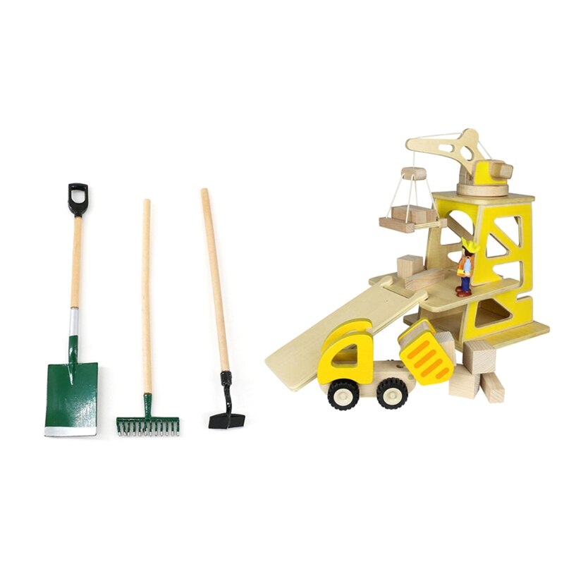1/12 Scale Mini Shovel Rake Garden Tools Model Dol... – Vicedeal
