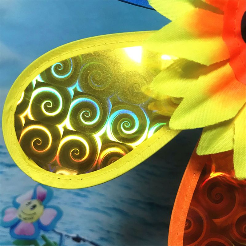Zon Bloem Kleurrijke 3D Mooie Wind Spinner Windmol... – Grandado