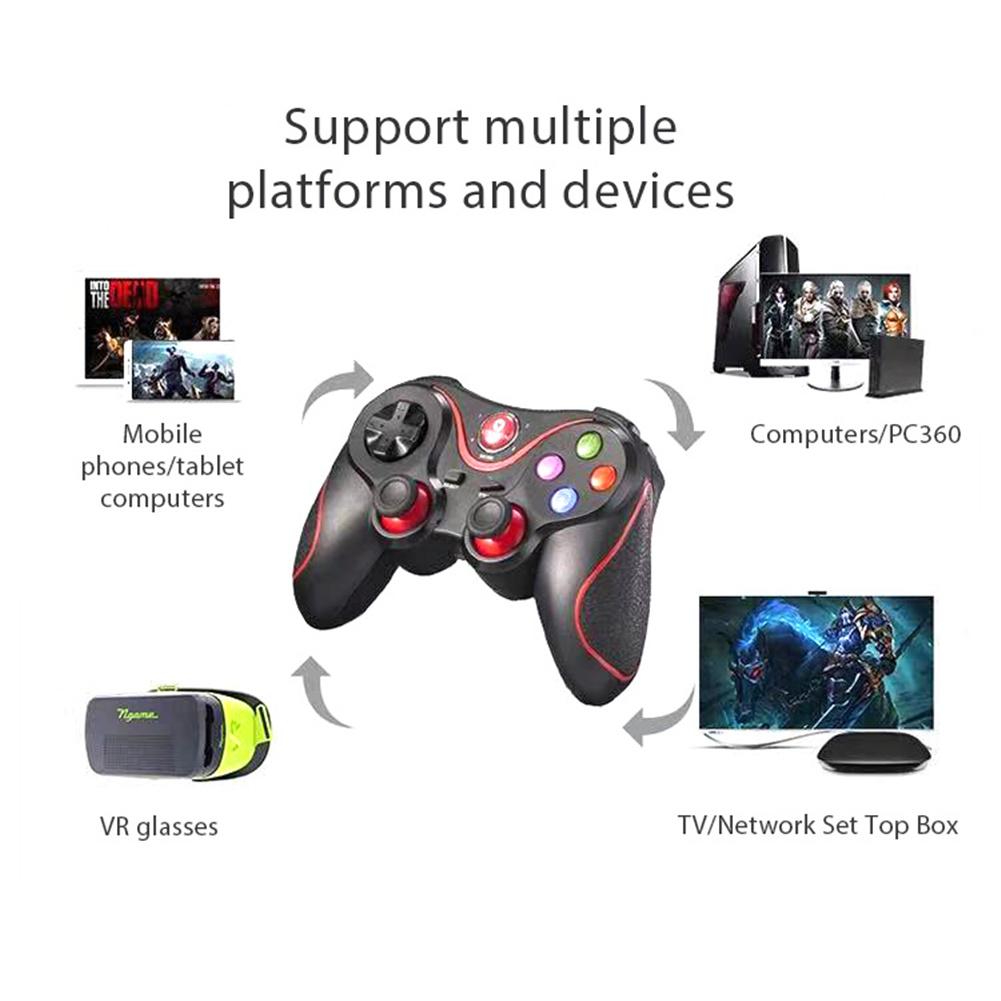 Wireless Bluetooth Gamepad Game Controller Joystic... – Grandado