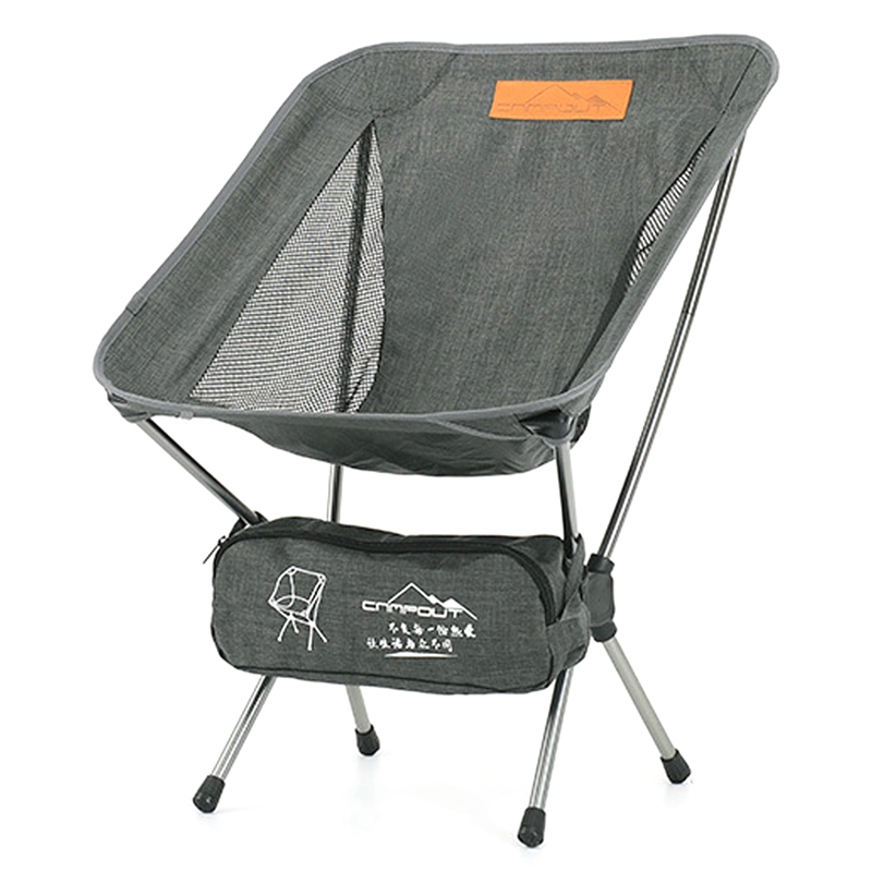 CAMPOUT Double Tube Aluminum Alloy Moon Chair Port... – Vicedeal