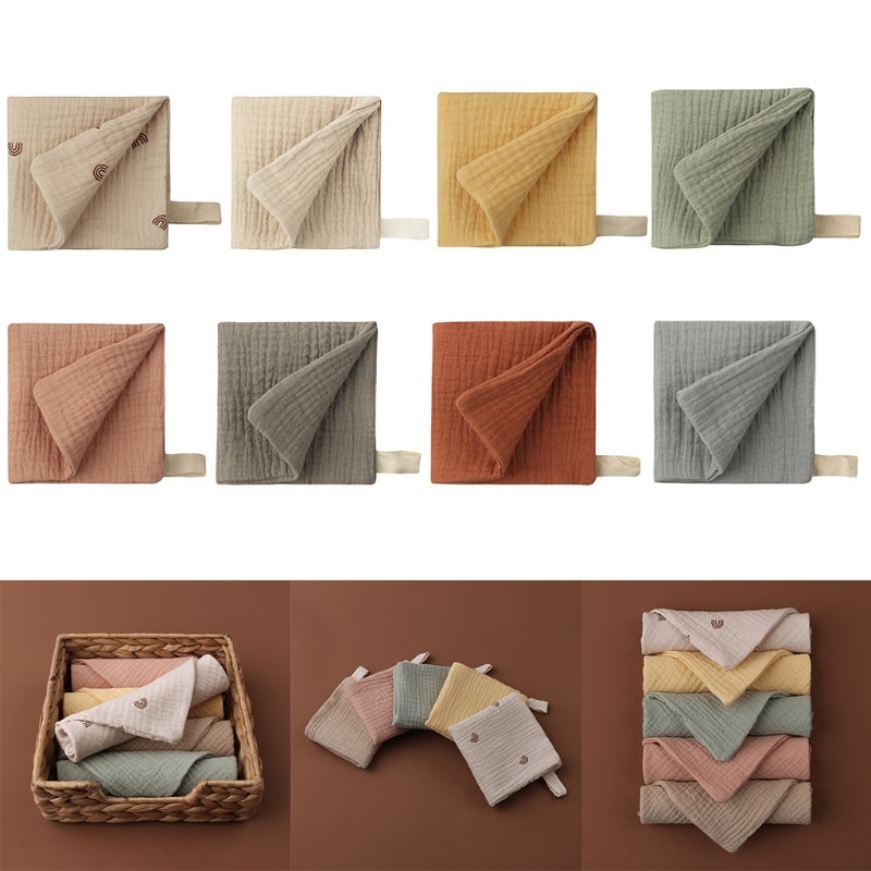 10 Pcs Handdoek Baby Washandje Badhanddoek Zakdoek... – Grandado