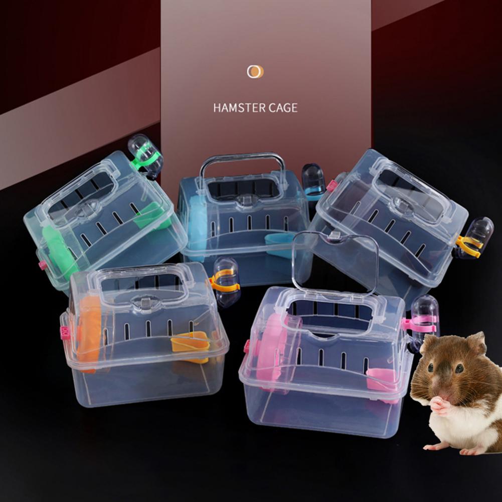Hamster Carrier Portable Small Pet Crate Universal... – Vicedeal