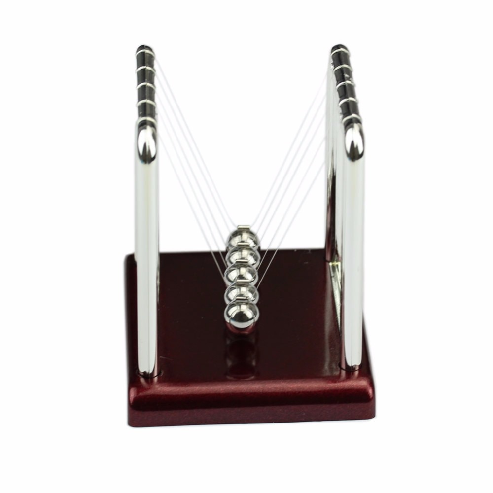 Newtons Cradle Steel Bumper Balance Ball Physics S... – Vicedeal