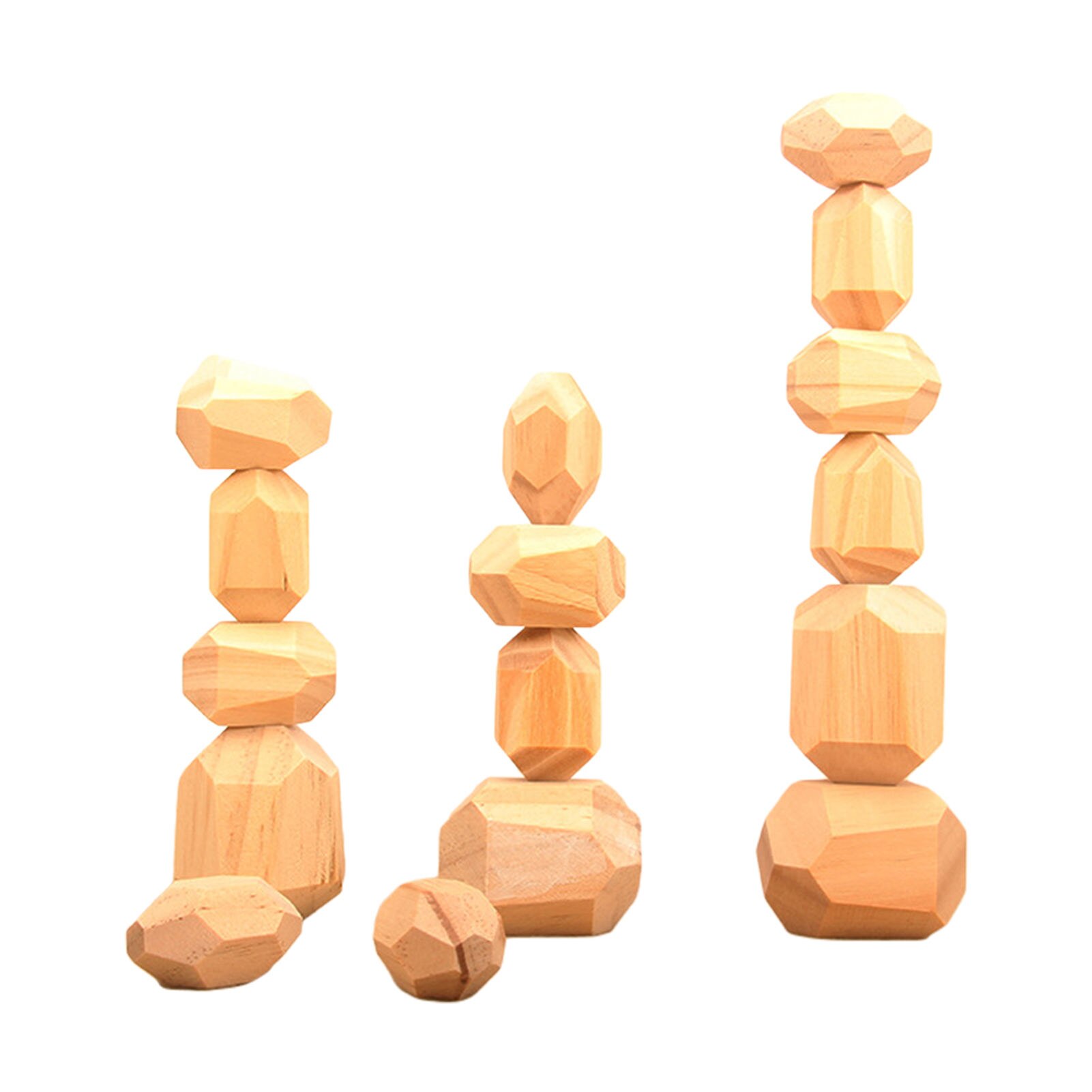 16PCS Wooden Rocks Wood Balancing Stacked Stone Ed... – Vicedeal 16PCS Wooden Rocks Wood Balancing Stacked Stone Ed... – Vicedeal