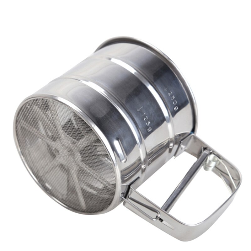 Mesh Flour Sifter Manual Sugar Icing Shaker Stainl... – Grandado