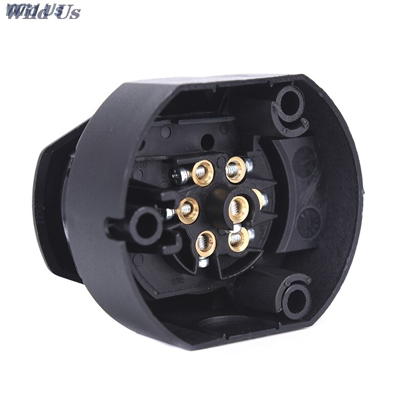 7 Pin Ronde Europese Standaard Trailer Socket Zwar... – Grandado