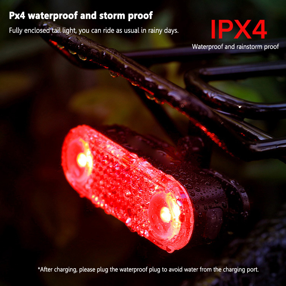Bike Bicycle Rear Reflector Tail Light for Luggage... – Grandado