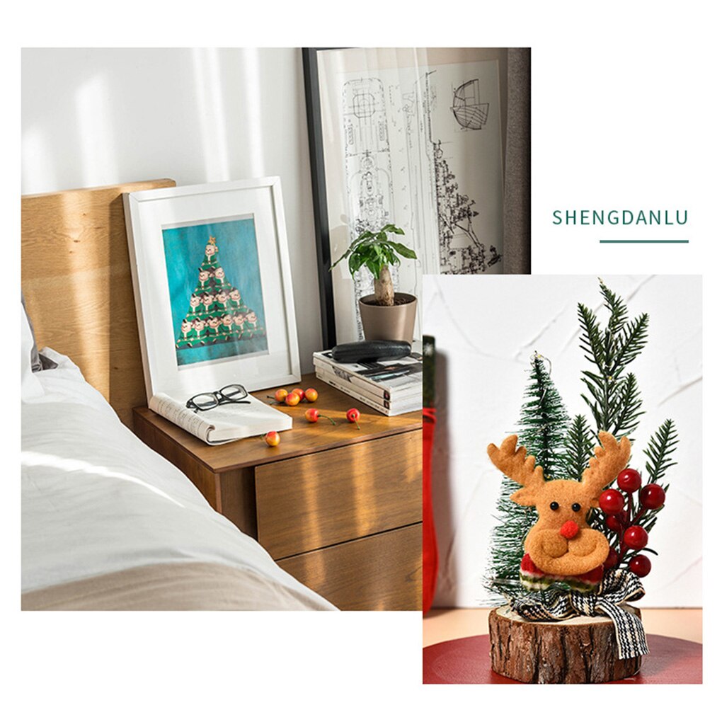 Kunstmatige Kerstboom Tafel Top Gloeiende Boom Dec... – Vicedeal