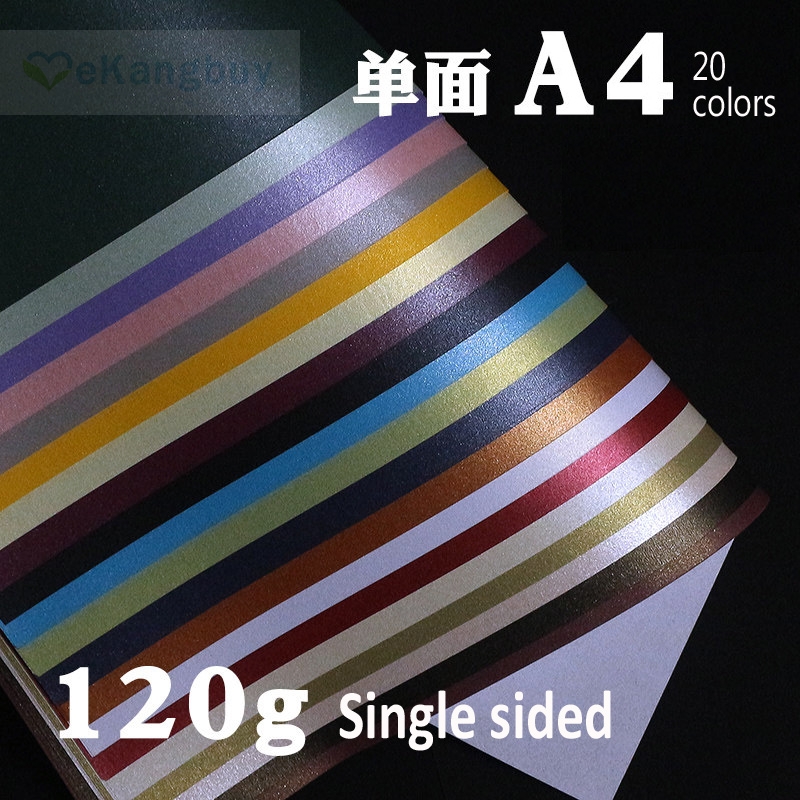 A4 120g Single sided Pearl Color Paper Print Paper... – Grandado