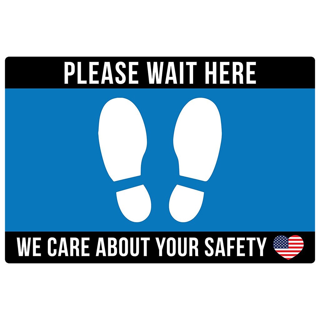 10PCS Ground Sign Isolated Label Sticker Please Ke... – Grandado