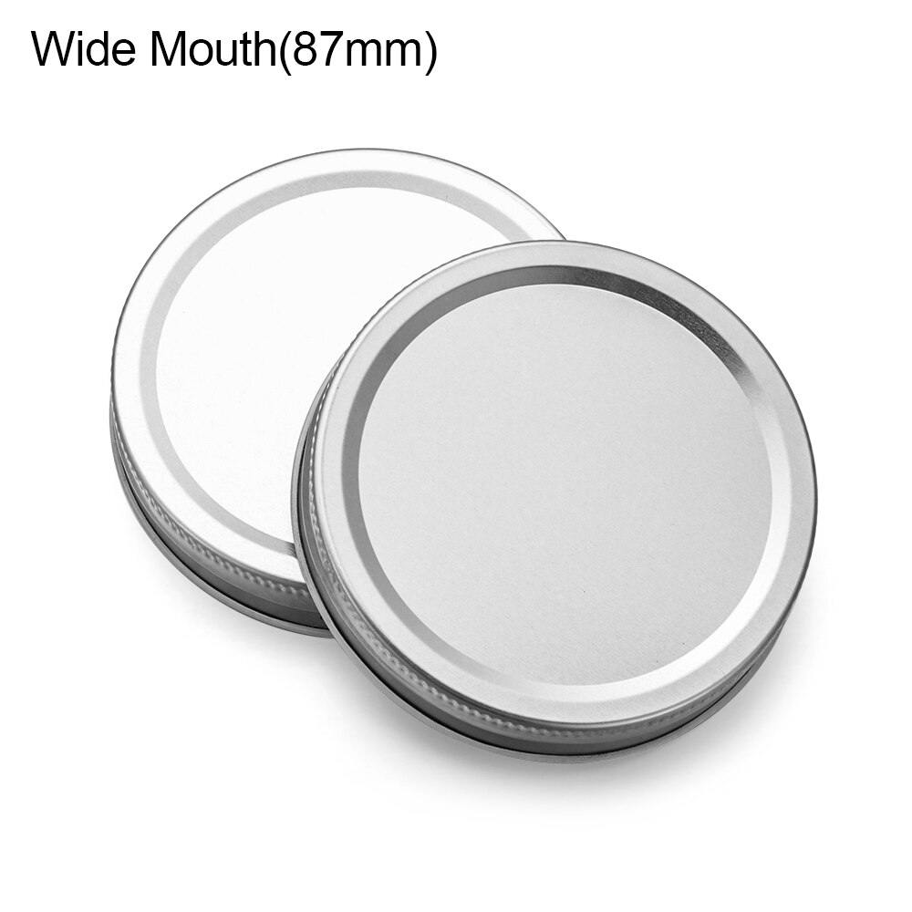 10Pcs/Pack Canning Lids Leak-Proof Wide Mouth Maso... – Grandado