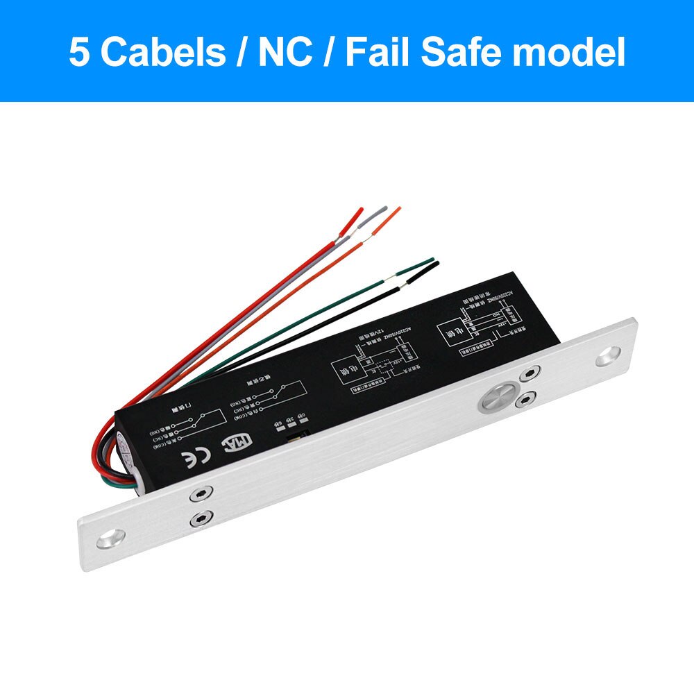 Narrow Type Electric Bolt Lock Fail Safe/Secure El... – Grandado