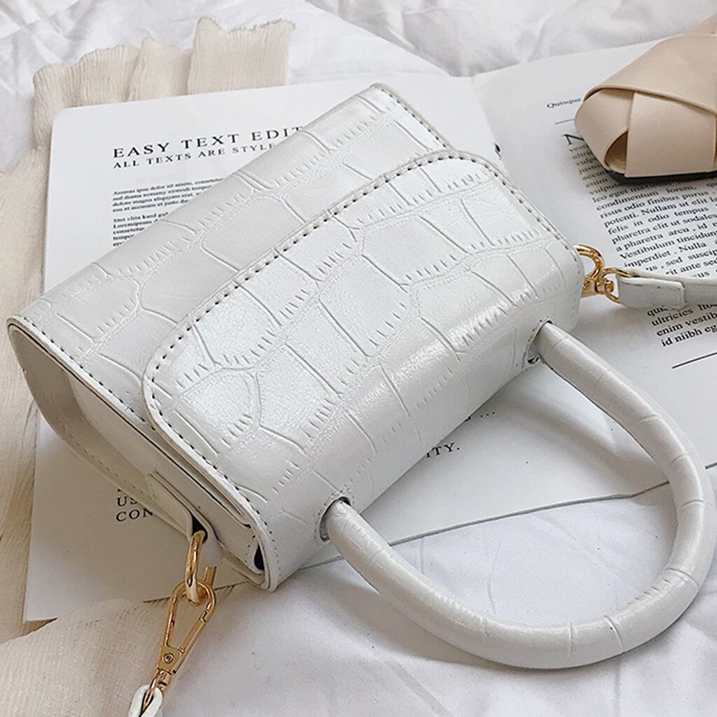 Vintage Alligator Women Handbags Female Shoulder B... – Grandado