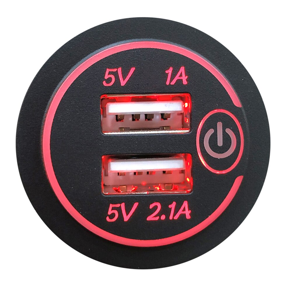 3.1a dubbla usb motorcykel laddare uttag touch swi... – Vicedeal