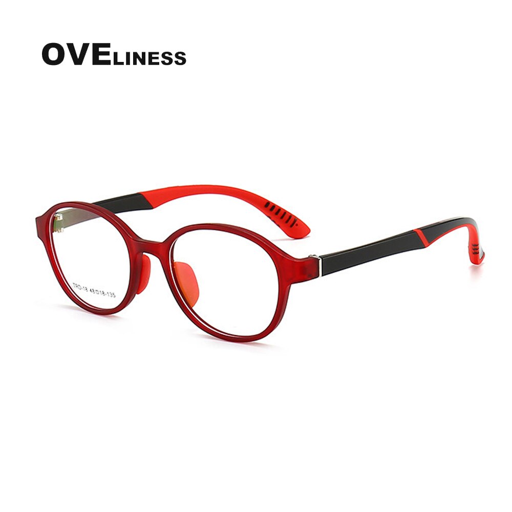 Ultralight Flexible Soft Kids glasses Frame girl b... – Grandado