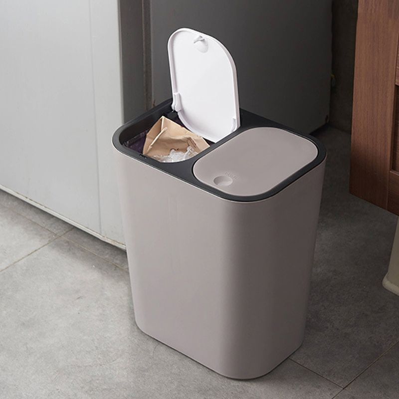 Waste Bin Kitchen Bathroom Dry and Wet Separation ... – Grandado