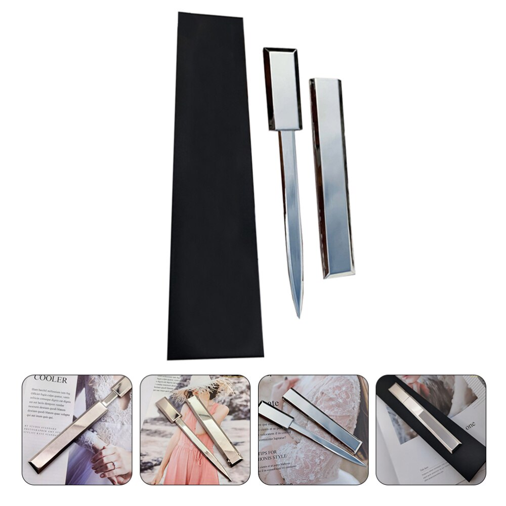 1 Set Letter Opener Metal Cutter for File Envelope... – Grandado