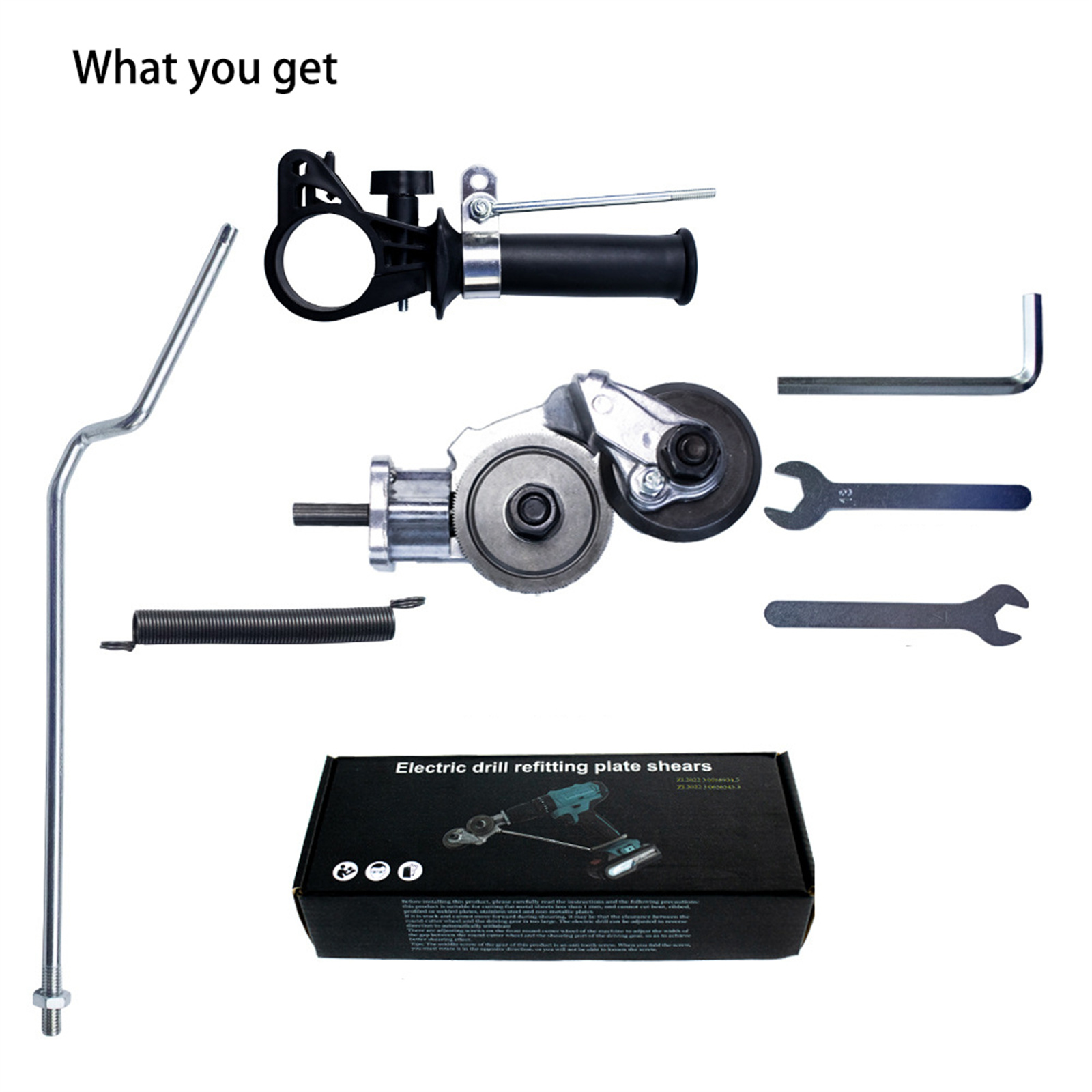 Universal Electric Drill Plate Cutter Metal Sheet ... – Grandado