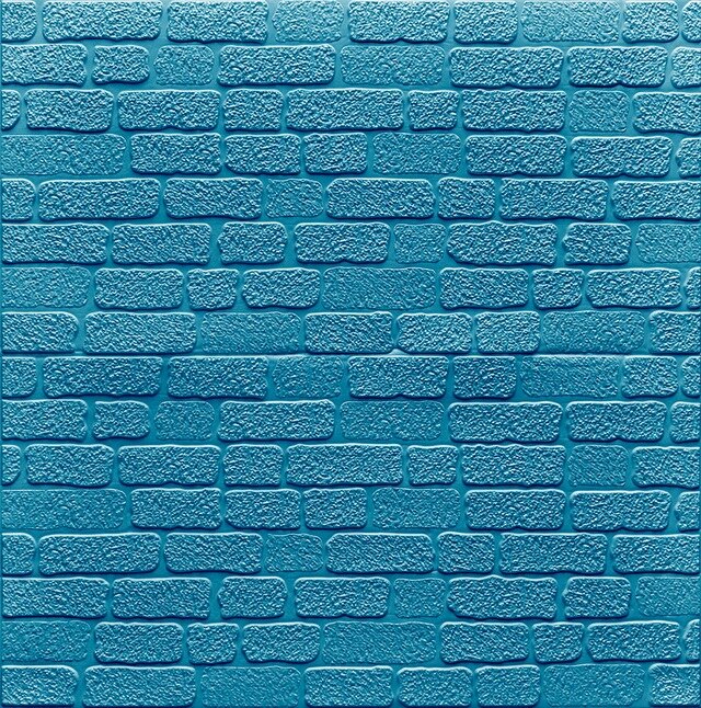 Self-Adhesive Blue Mini Brick Pattern Flexible Spo... – Vicedeal