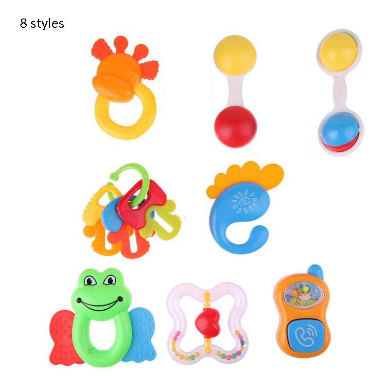 8 Styles Cute Rattle Music Sound Appease Early Lea... – Vicedeal