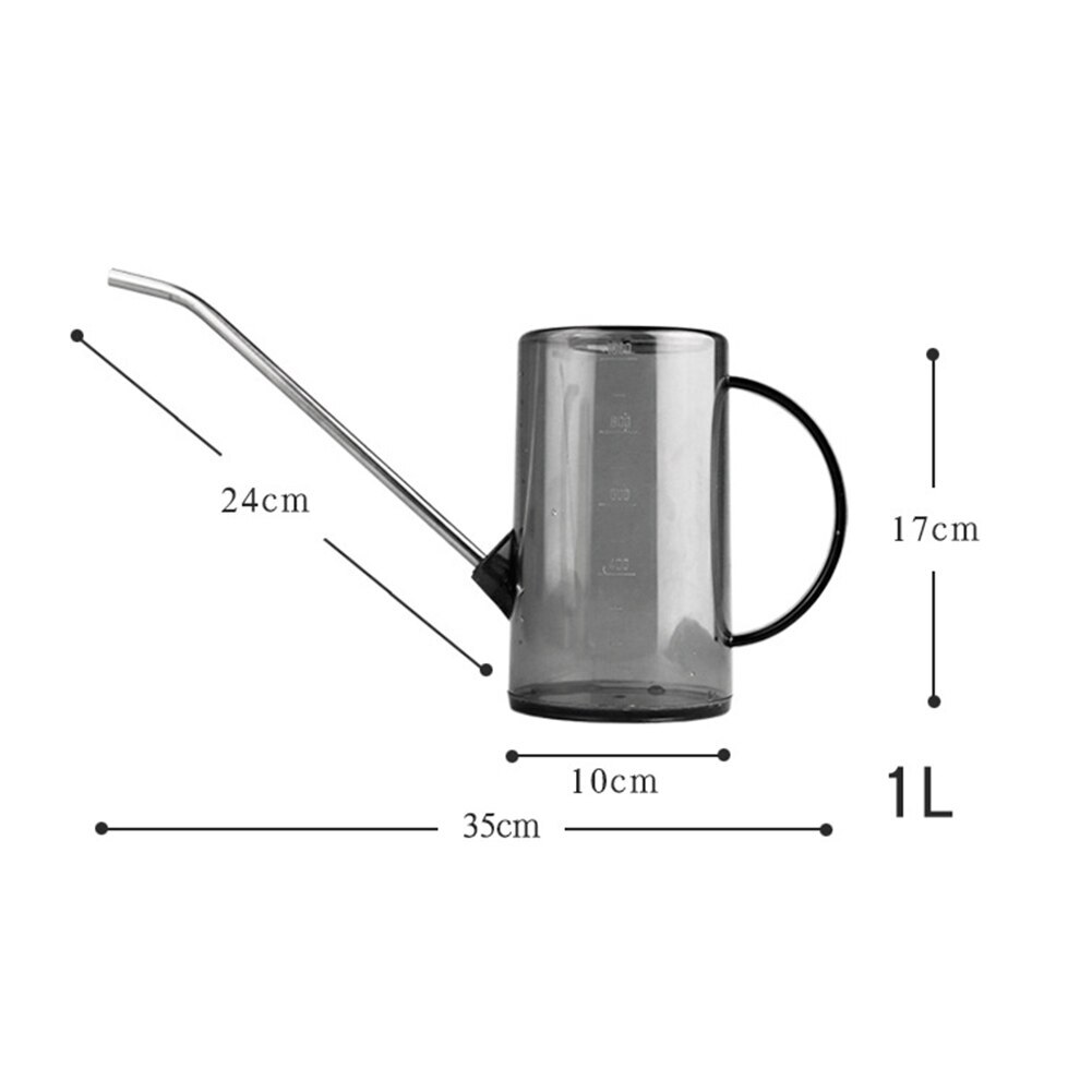 1L Gieter Water Kan Rvs Lange Mond Tuin Planten Sp... – Grandado