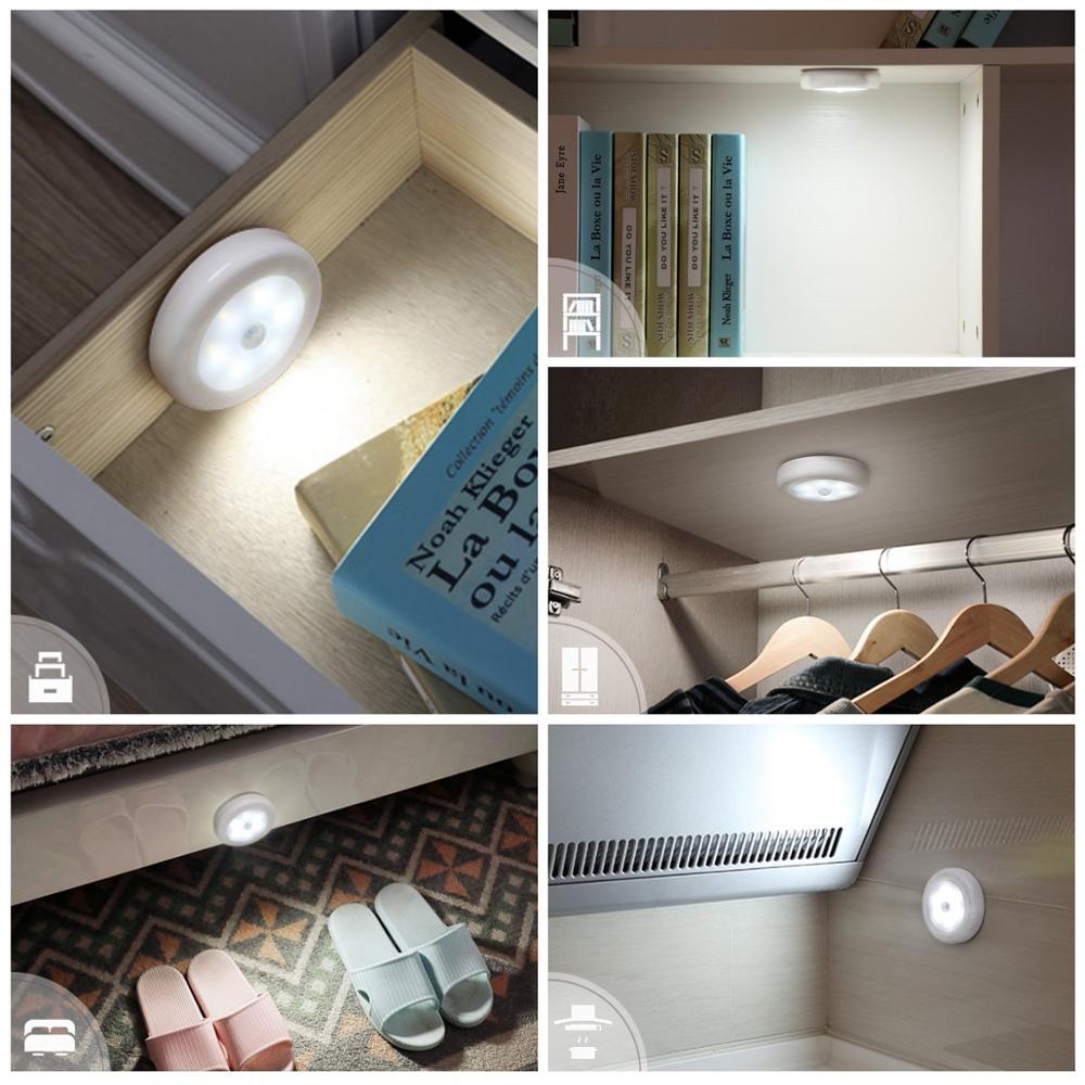 1Pcs 6LED PIR Body Motion Sensor Wall light Led ni... – Grandado
