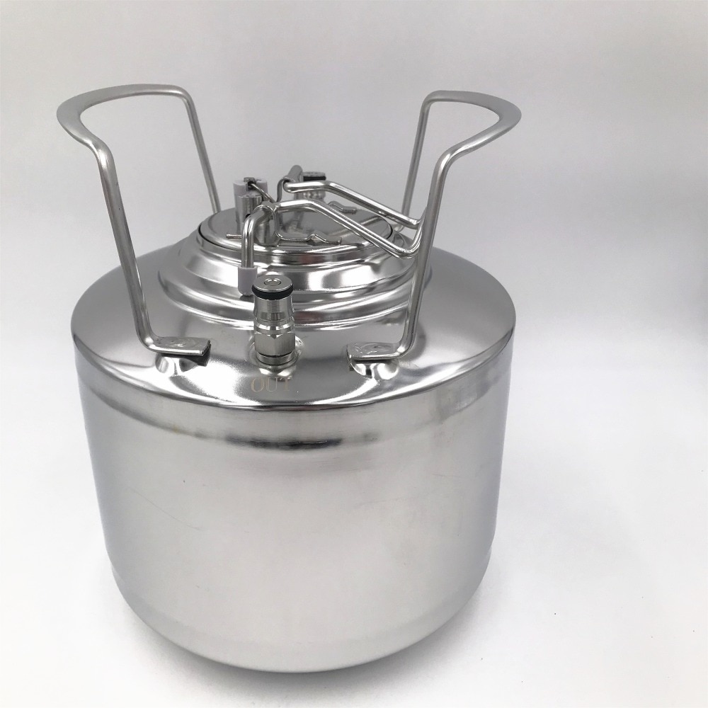 Stainless Steel 304 Beer OB Keg 6L with Ball Lock ... – Vicedeal