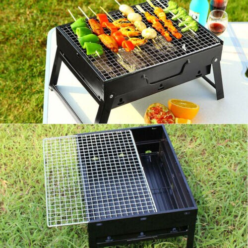 Small Outdoor Barbecue Stove Charcoal BBQ Grill Pa... – Grandado