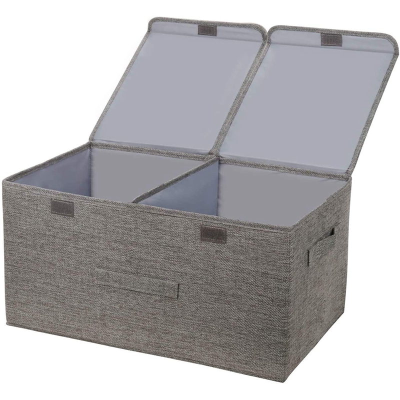 Storage Box,Collapsible Fabric Storage Box with Li... – Grandado