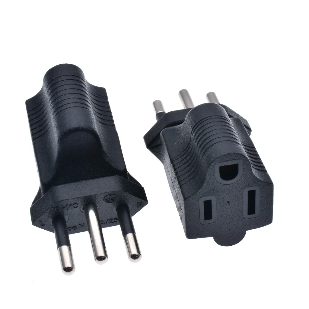 NEMA 5-15R Female to Switzerland Power Plug Adapte... – Grandado