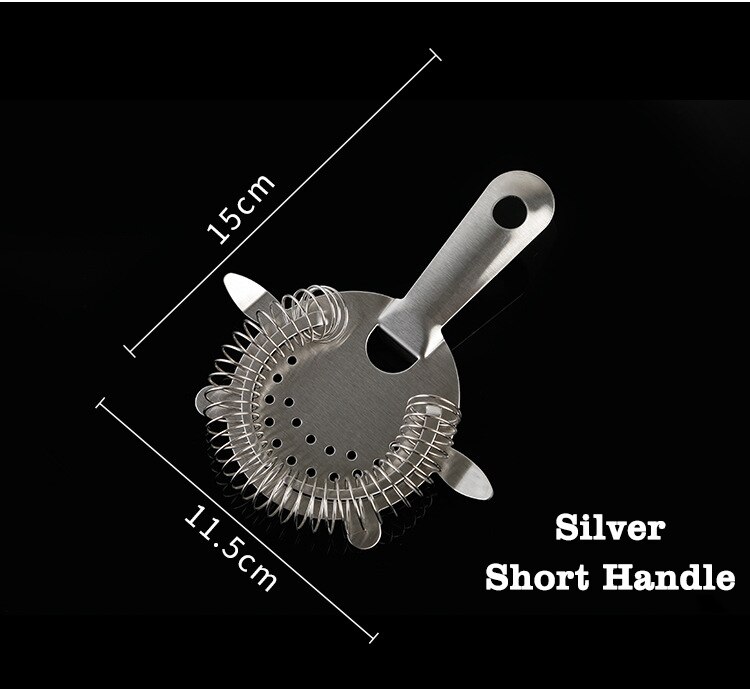 Sprung Bar Cocktail Strainer Ice Filter Stainless ... – Grandado