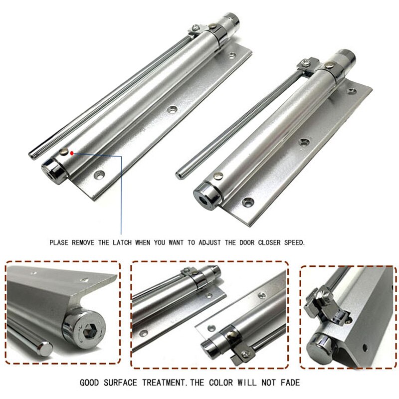 Pneumatic Type Spring Automatic Door Closer Mute D... – Grandado