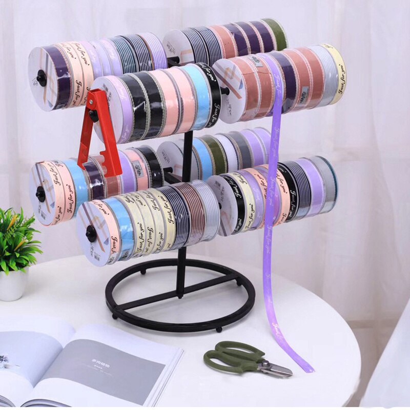 Iron Ribbon Stand Bouquet Ribbon Storage Rack Flor... – Grandado