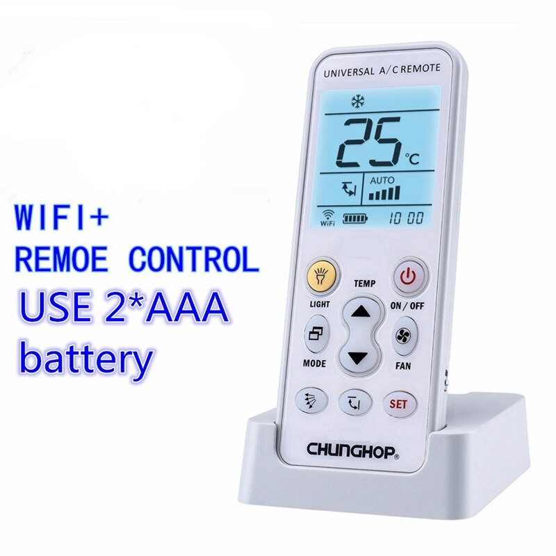 Chunghop K-390Ew Wifi Smart Universal Lcd Air Cond... – Grandado