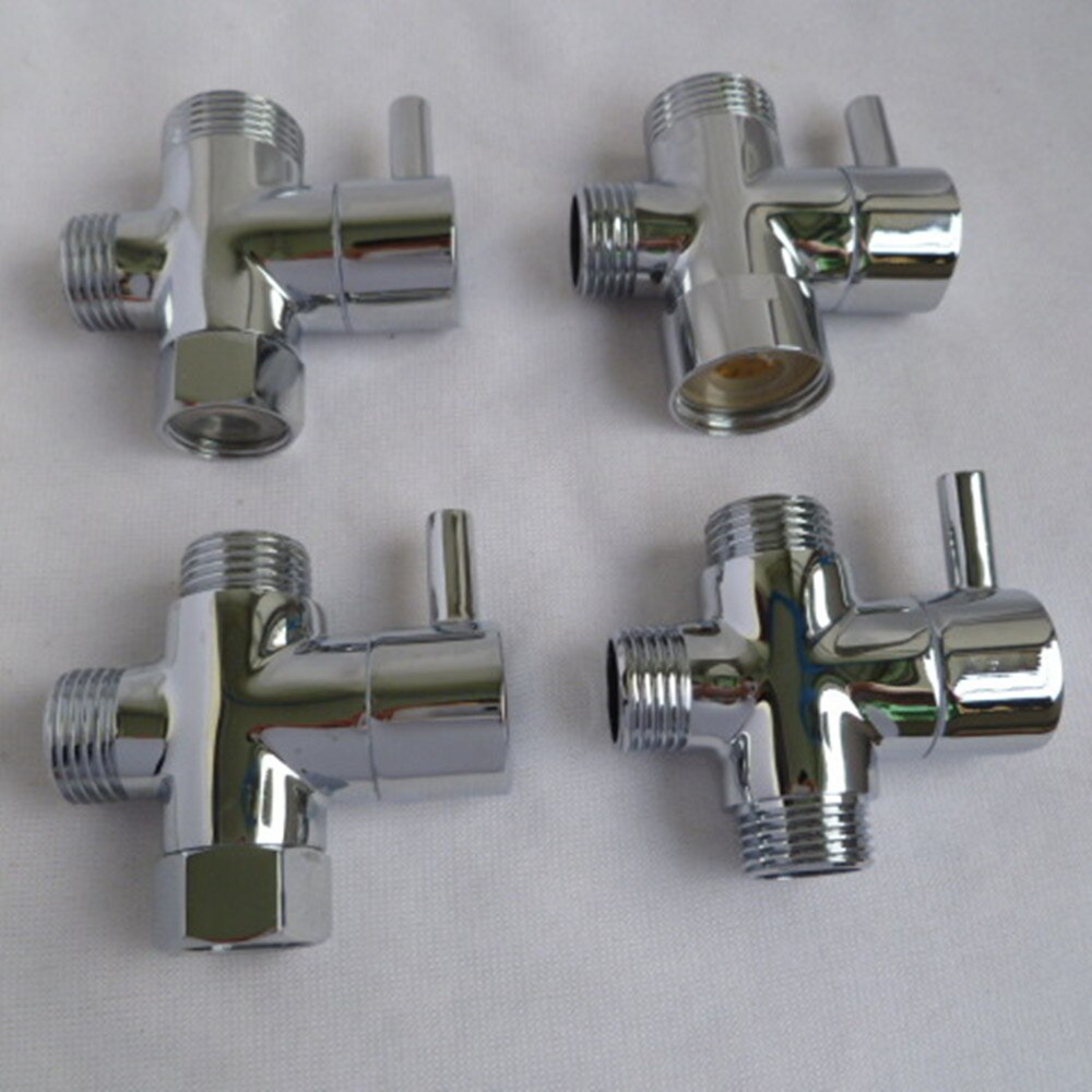 Three-way Water Diverter T-shaped Adapter Shower D... – Grandado