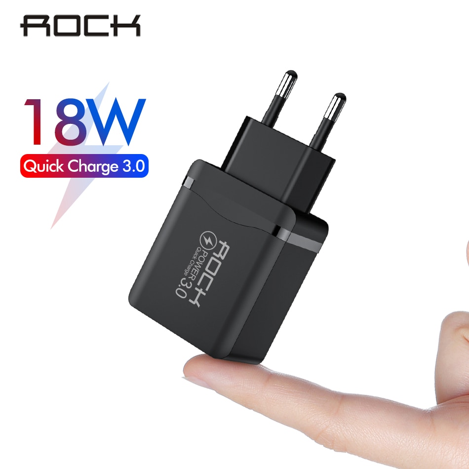 ROCK Quick Charge 3.0 18W QC 3.0 4.0 Fast charger ... – Vicedeal